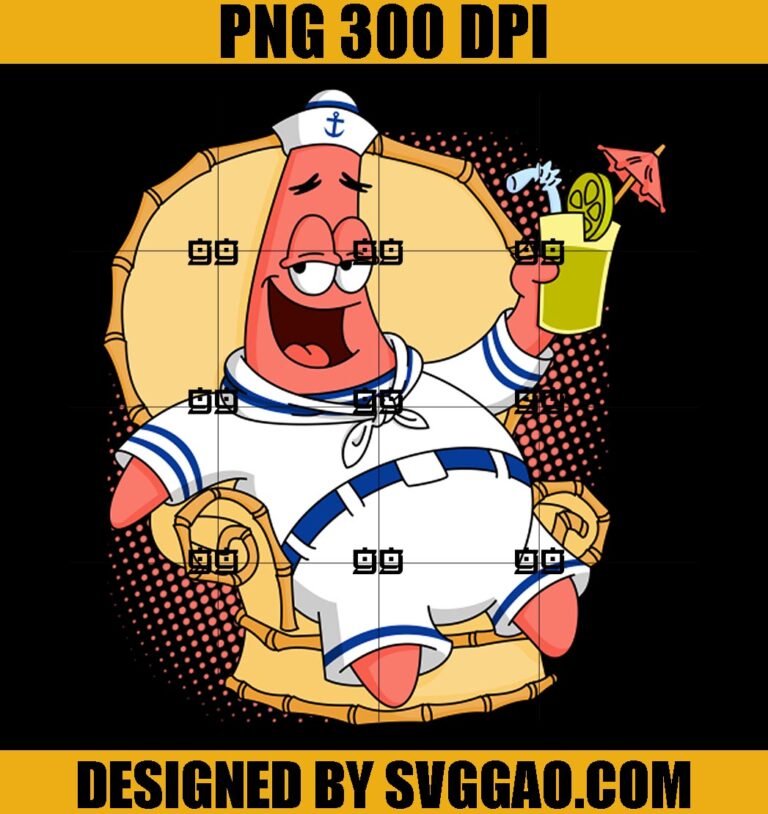 Patrick Relax PNG, Funny Patrick PNG