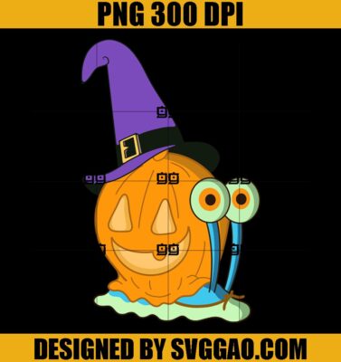 Gary On Halloween PNG, Pumkin Gary PNG