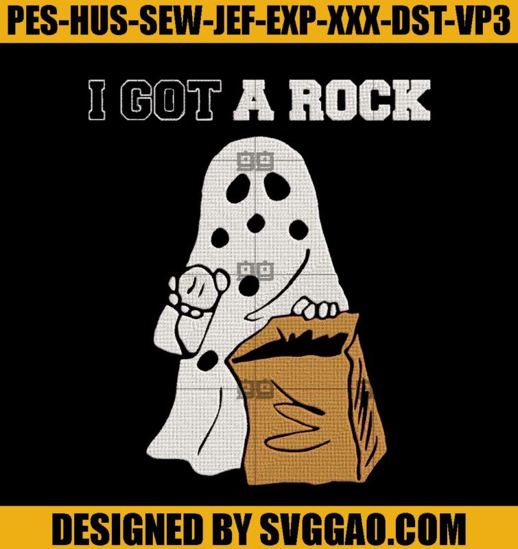 I Got A Rock Embroidery Design, Boo Boo Embroidery Machine