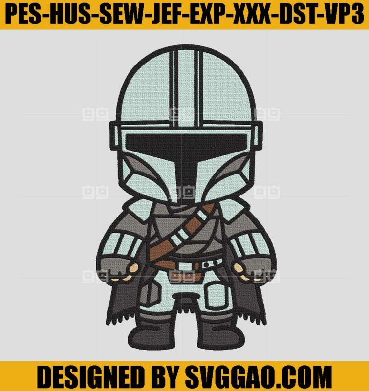 Alien Embroidery Machine File, Star Was Embroidery Design