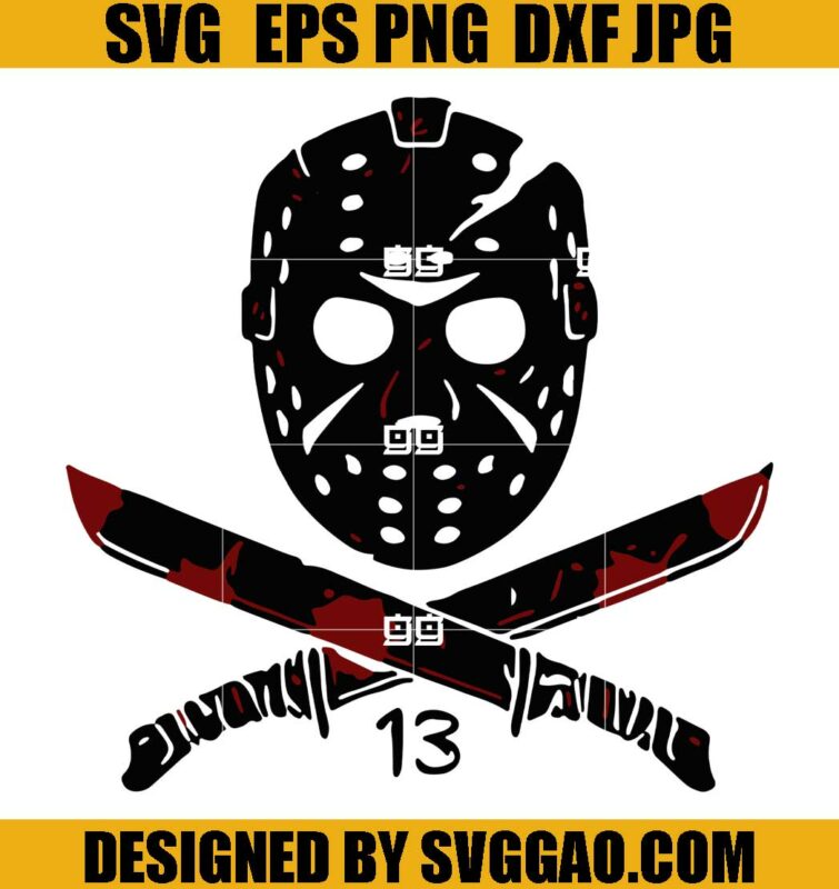 Friday The 13th Svg, Jason Voorhees Svg, Jason Svg, Horror