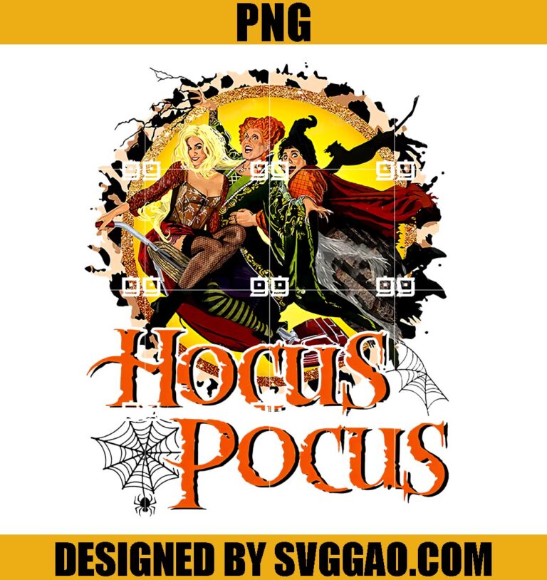 Hocus Pocus PNG, Leopard Hocus Pocus Halloween PNG