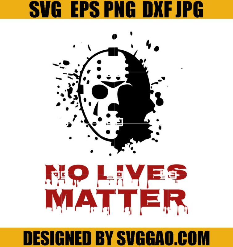 No Loves Matter SVG, Jason Voorhees Friday The 13th SVG