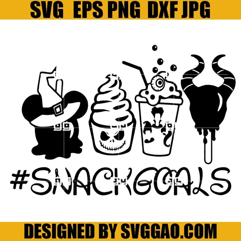 Snackgoals SVG, Drink And Food Halloween SVG, Trick Or Treat SVG