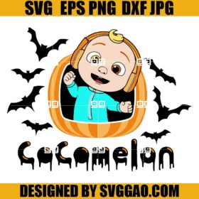 Cocomelon Halloween SVG, Cocomelon Cute SVG, Cartoon