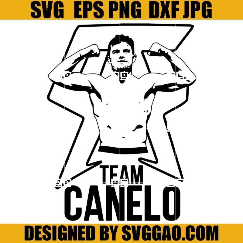 Canelo Boxing SVG, Logo Canelo SVG, Team Canelo SVG
