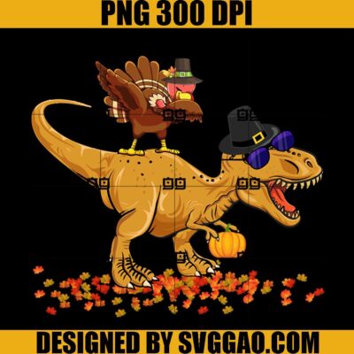 T-Rex Thanksgiving PNG, Turkey Dabbing PNG, Turkey T-rex