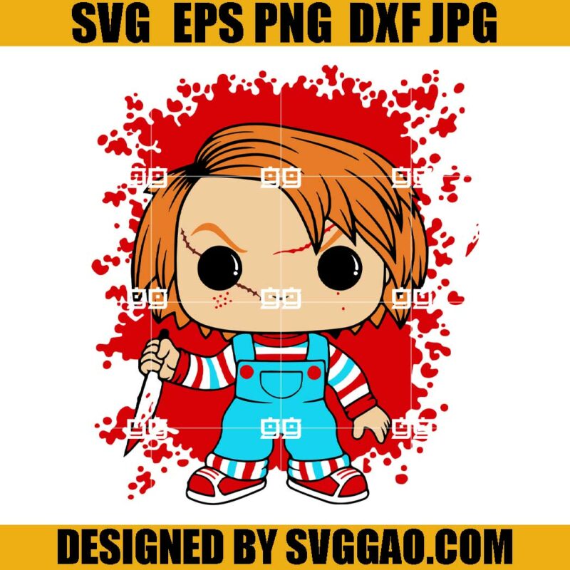 Horror Chucky SVG, Horror Halloween SVG, Chucky SVG