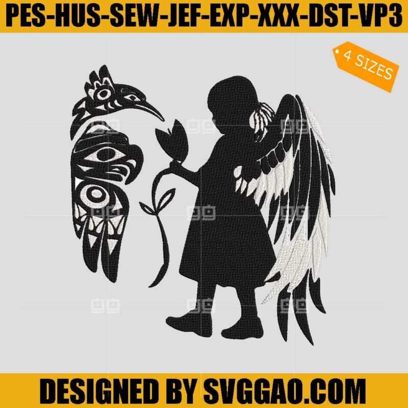 Every Child Matters Embroidery Design, Orange Embroidery Machine File ...
