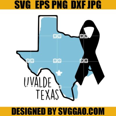 Uvalde SVG, Uvalde Texas SVG, Pray For Texas SVG