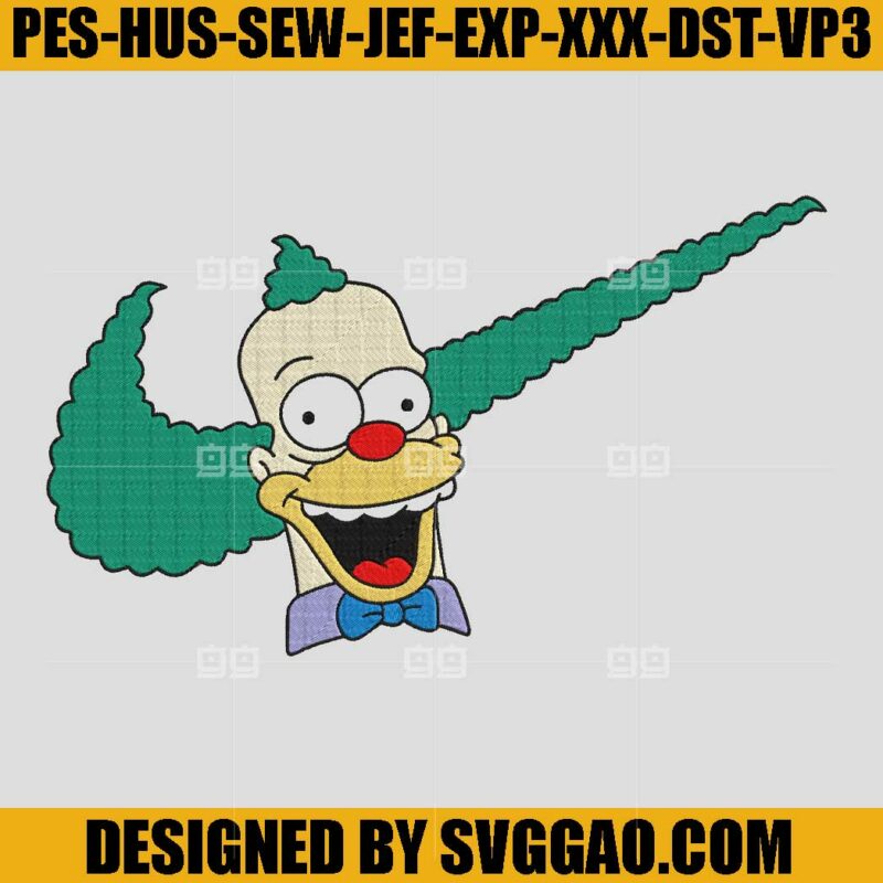 Homer Simpson Nike Just Do It Embroidery Design, Nike Homer Simpson ...