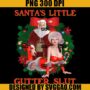 Santa's Little Gutter Slut PNG, Cursed Christmas Holiday PNG