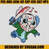 Jason Voorhees Stitch Embroidery Design, Disney Horror Embroidery File ...