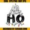 Santas Favorite Ho SVG, Christmas Light SVG, Hohoho SVG