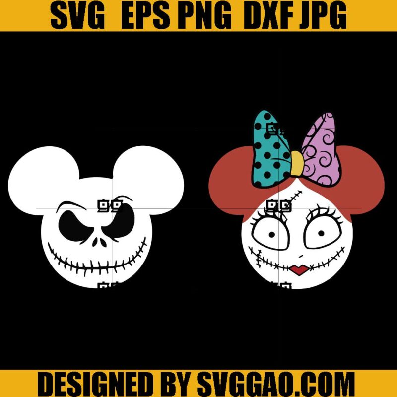 Jack And Sally Halloween SVG Bundle, Nightmare Before Christmas SVG ...