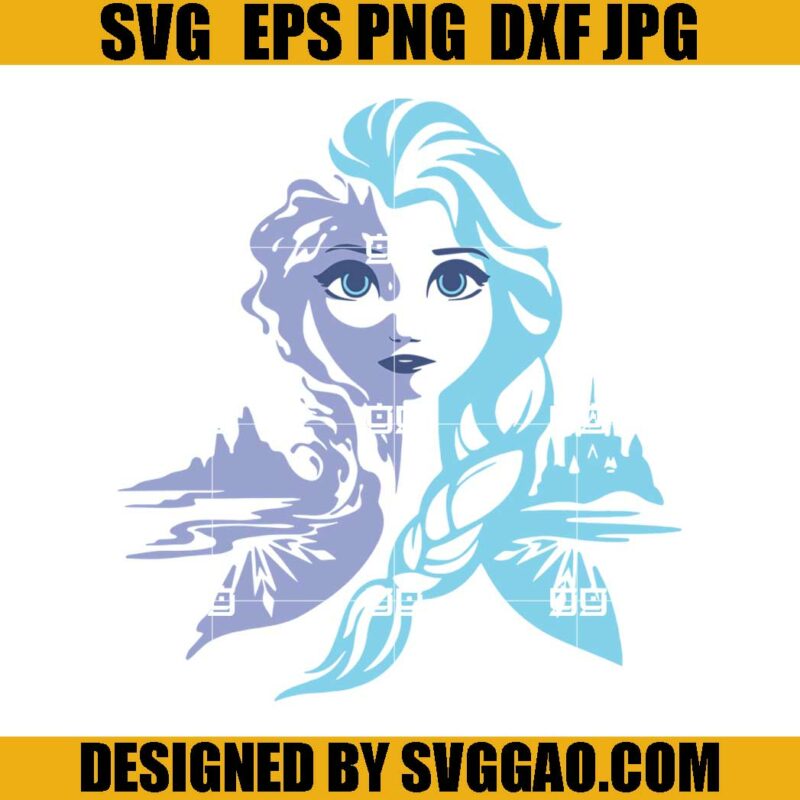 Frozen SVG, Elsa Disney SVG PNG EPS DXF Files – SVGGAO