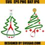 Christmas Tree Doctor Nurse SVG Bundle, Stethoscope Tree SVG, Christmas SVG