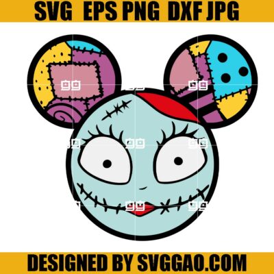 Sally Mouse SVG, Sally Mickey Mouse SVG, Nightmas SVG – SVGGAO