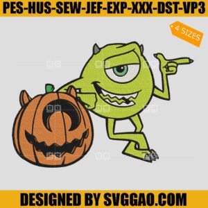 Monster Embroidery Design, Cookie Monster Embroidery File – SVGGAO