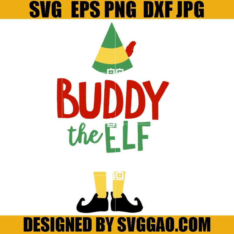 Buddy The Elf Christmas SVG, Xmas Elf SVG