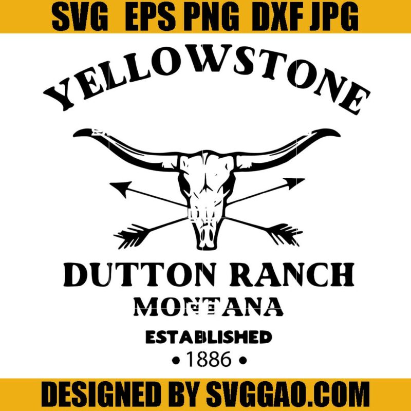 Yellowstone Svg, Cowboy SVG, Y SVG, Dutton Ranch SVG