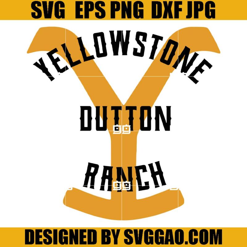 Yellowstone Ranch Rip SVG, Wear The Brand SVG