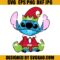 Stitch Elf SVG, Santa Claus Stitch Elf SVG, Stitch Christmas SVG