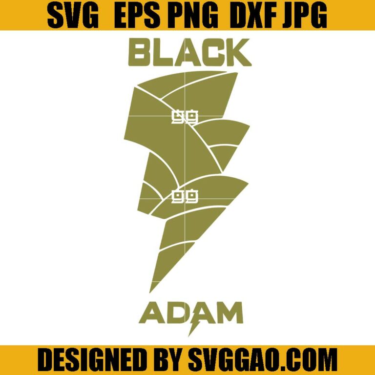 Black Adam Logo SVG, DC Comics Black Adam SVG, Movie Trending SVG