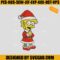 Lisa Simpson Embroidery Design, Santa Lisa Simpson Embroidery FIle – SVGGAO