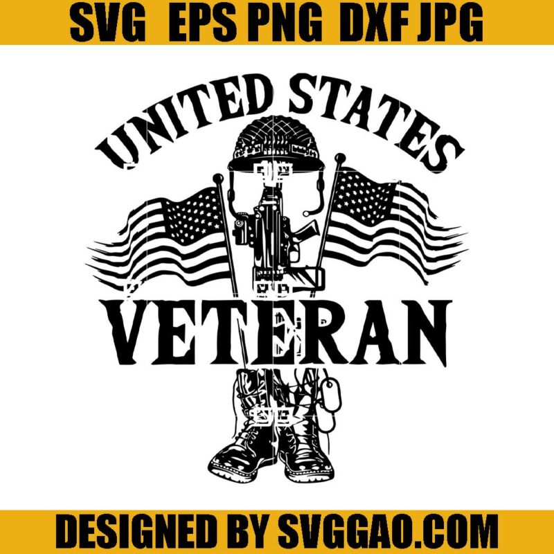 United States Veteran SVG, Patriotic SVG, Veteran Dad SVG