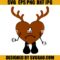 Reindeer Bad Bunny SVG, Reindeer Heart Bad Bunny SVG, Christmas Un ...