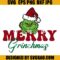 Merry Whatever SVG, Merry Grinchmas SVG, Hand Grinch SVG