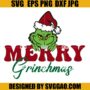 Merry Whatever SVG, Merry Grinchmas SVG, Hand Grinch SVG