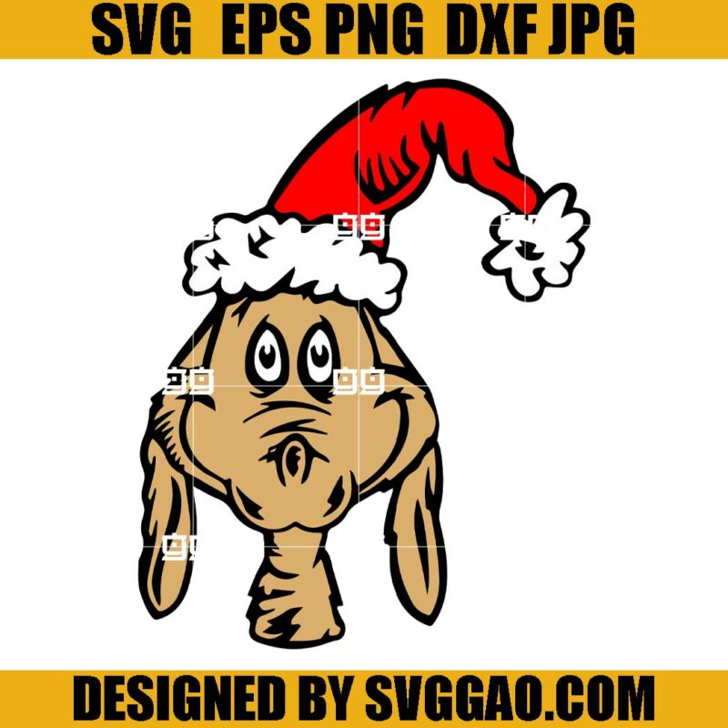 Max Dog SVG, Grinch And Max SVG, Santa Max SVG – SVGGAO