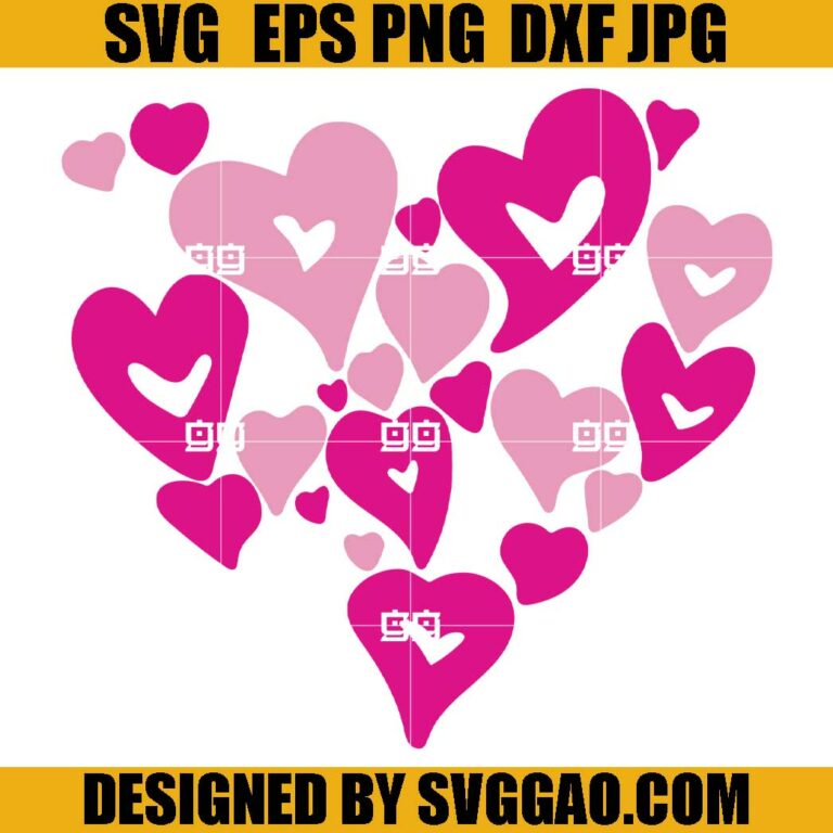 Valentines Day SVG, Xoxo SVG, Heart Valentine SVG – SVGGAO