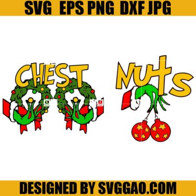 Chestnuts SVG Bundle, Hand Grinch SVG, Merry Christmas SVG – SVGGAO