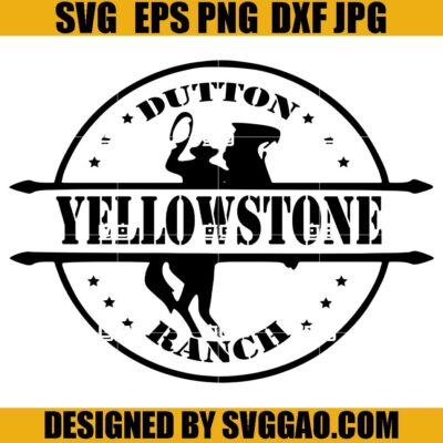 Yellowstone Dutton Ranch SVG, Dutton’s Cowboys SVG, Leopard Yellowstone ...