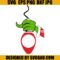 Grinch Hand SVG, Hand Grinch Bell SVG, Grinch Love SVG