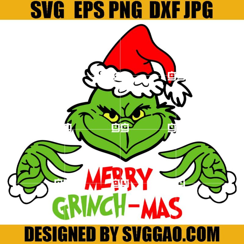 Grinch Cam SVG, The Grinch Christmas SVG, Xmas Grinch SVG