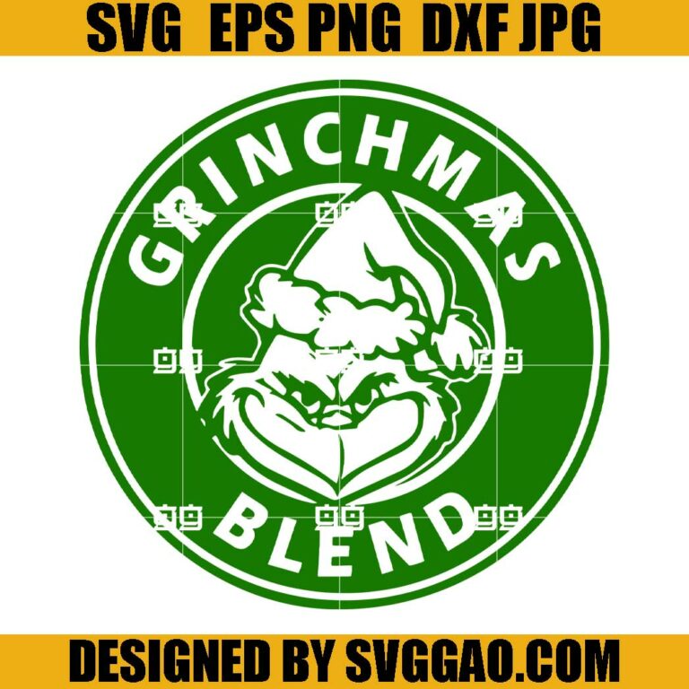 Sister Grinch SVG, Face Grinch SVG, Grinchmas SVG