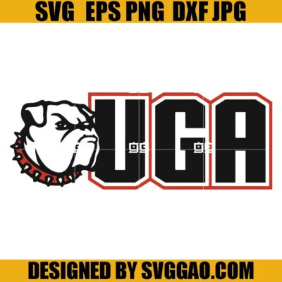 Georgia Bulldogs SVG, NCAA Football SVG, Ga Bulldogs SVG