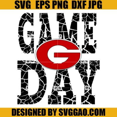 Game Day SVG, Georgia Team Logo SVG, Georgia Bulldogs SVG