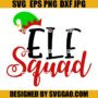 Elf Squad SVG, Merry Christmas SVG, Santa Helpers SVG