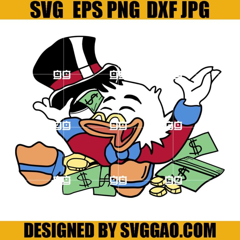 Donald Duck SVG, Donald Disney SVG, Duck SVG