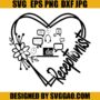 Receptionist SVG, Love Receptionist SVG – SVGGAO