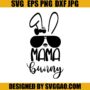 Mama Bunny SVG, Easter SVG, Bunny Ears SVG