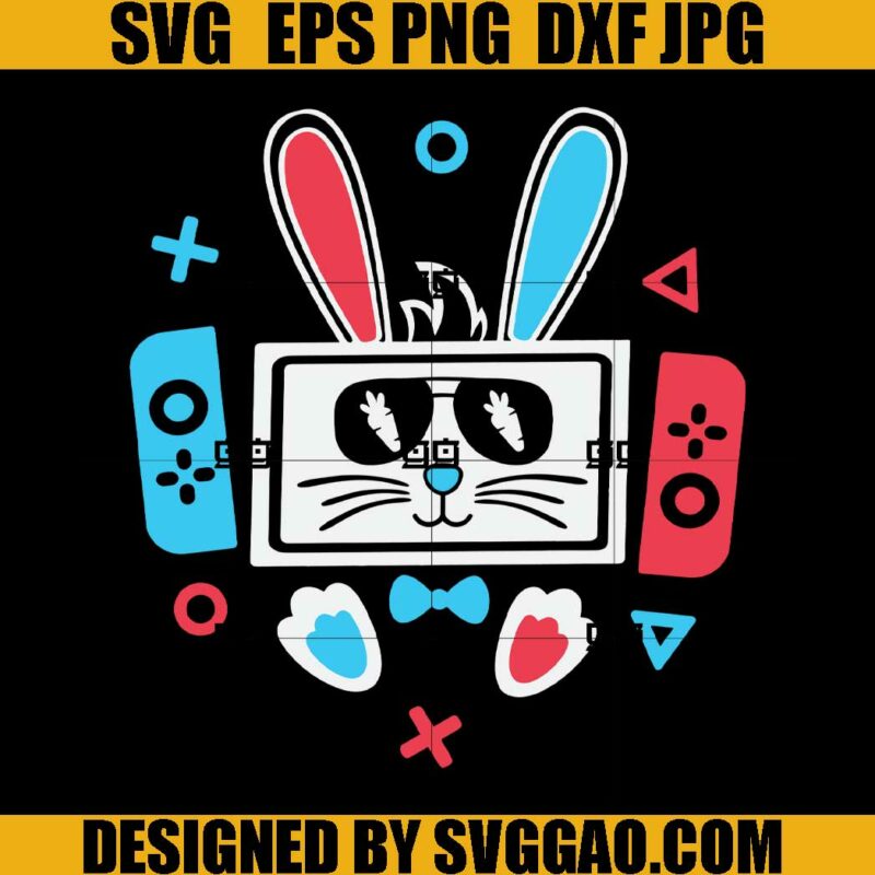 Happy Easter Gamer SVG, Easter Gamer SVG, Easter SVG