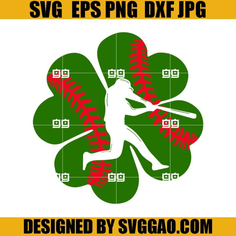 St Patricks Day Shamrock SVG, Baseball Patrick Day SVG, Sport St ...
