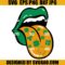 Lips St Patrick’s Day SVG, Ireland Flag Lips SVG, Shamrock SVG