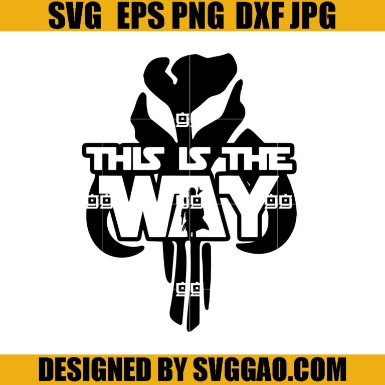 This Is The Way SVG, Clan Keldau SVG, Mandalorian SVG – SVGGAO